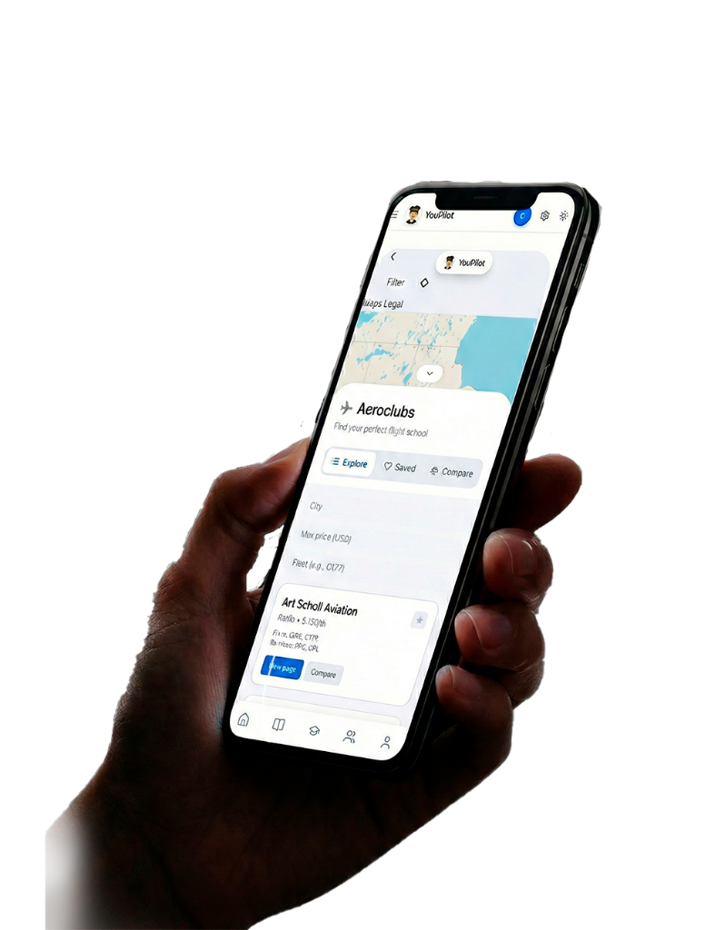 YouPilot — The app that helps you become a pilot